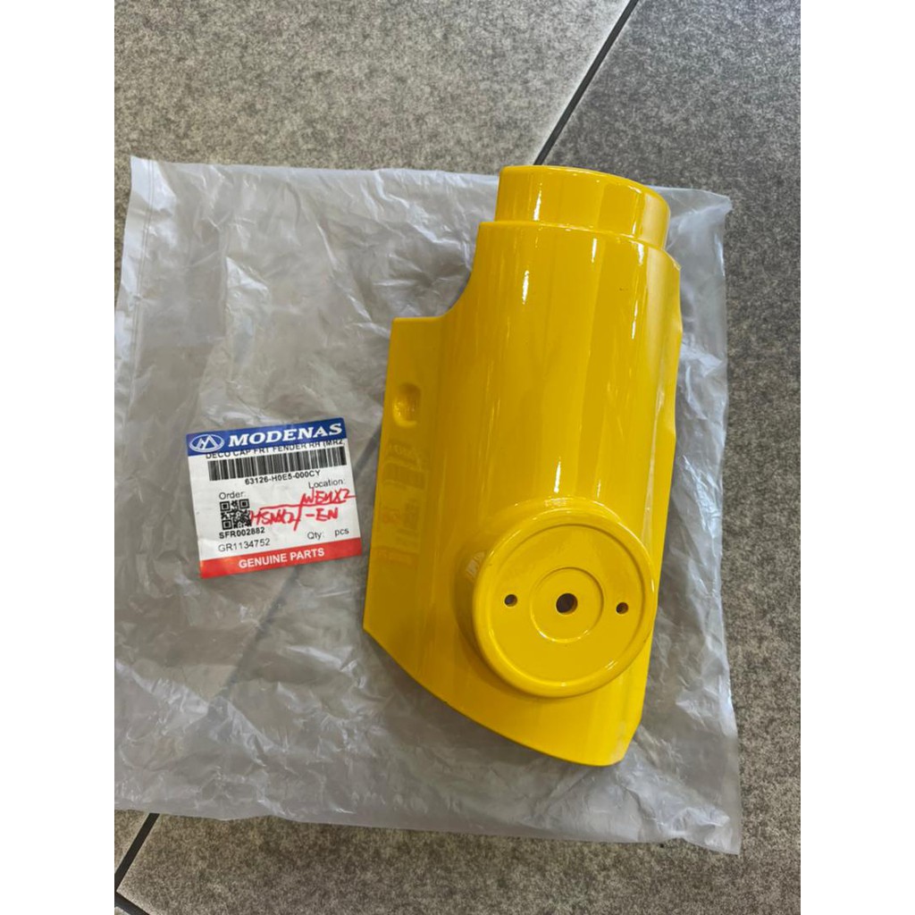 Modenas Kriss MR2 Set Deco Cap Front Fender Yelow | Shopee Malaysia