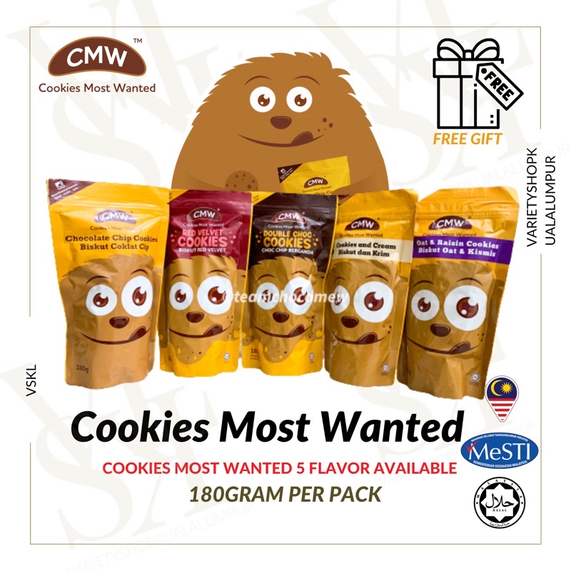 COOKIES VIRAL BISKUT COKLAT CIP RED VELVET DOUBLE CHOC OAT&RAISIN ...