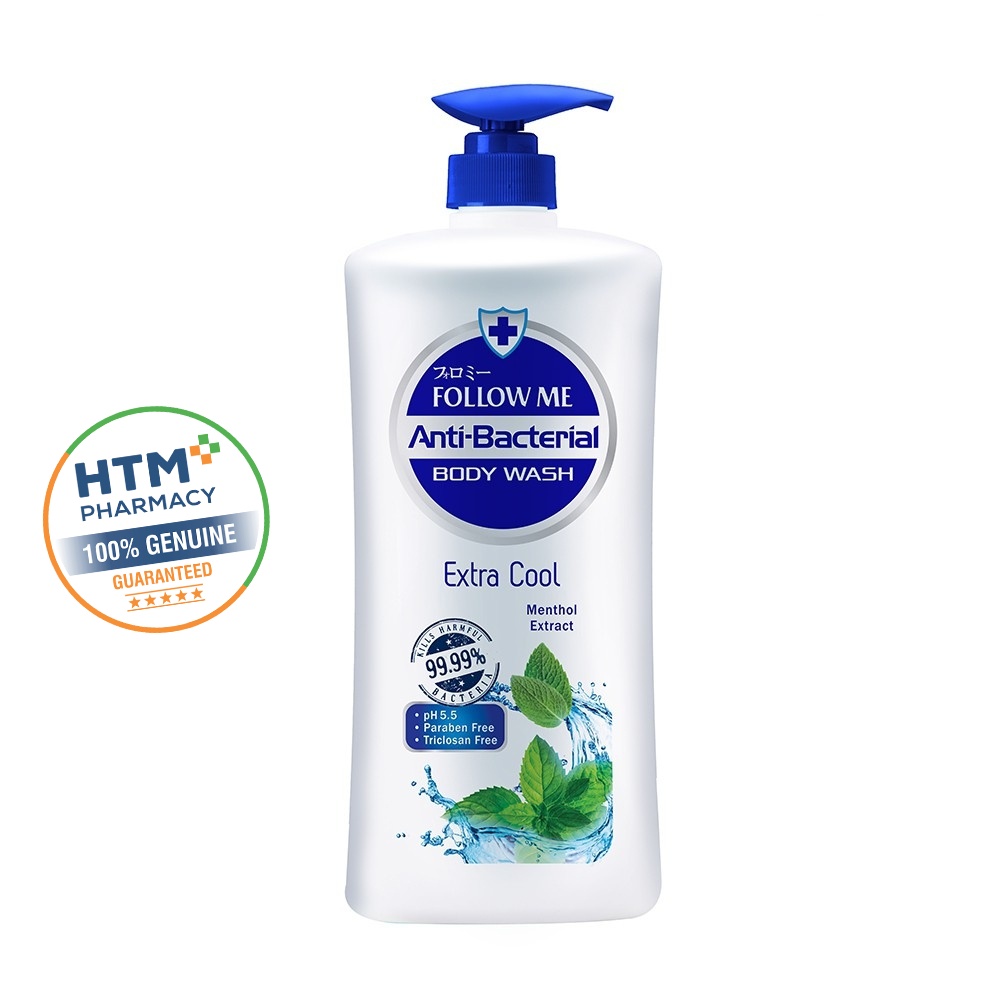 Follow Me Antibacterial Body Wash 1L - Extra Cool | Shopee Malaysia