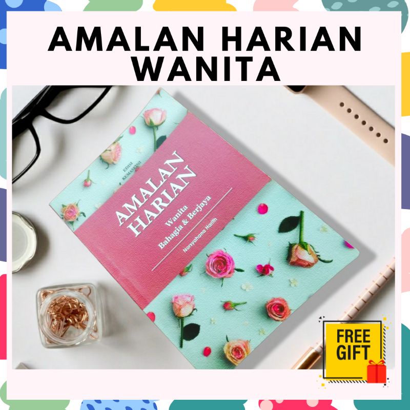 Buku Amalan Harian Wanita, Tips dan Doa Menuju Ke Jannah. | Shopee Malaysia
