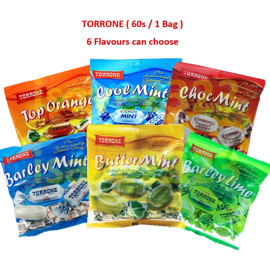 [Self-Packing] Torrone Candy ( 60s / 1Bag ) 6 Flavours | Shopee Malaysia