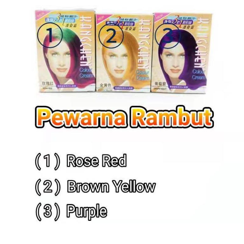 pewarna rambut pewarna rambut | Shopee Malaysia