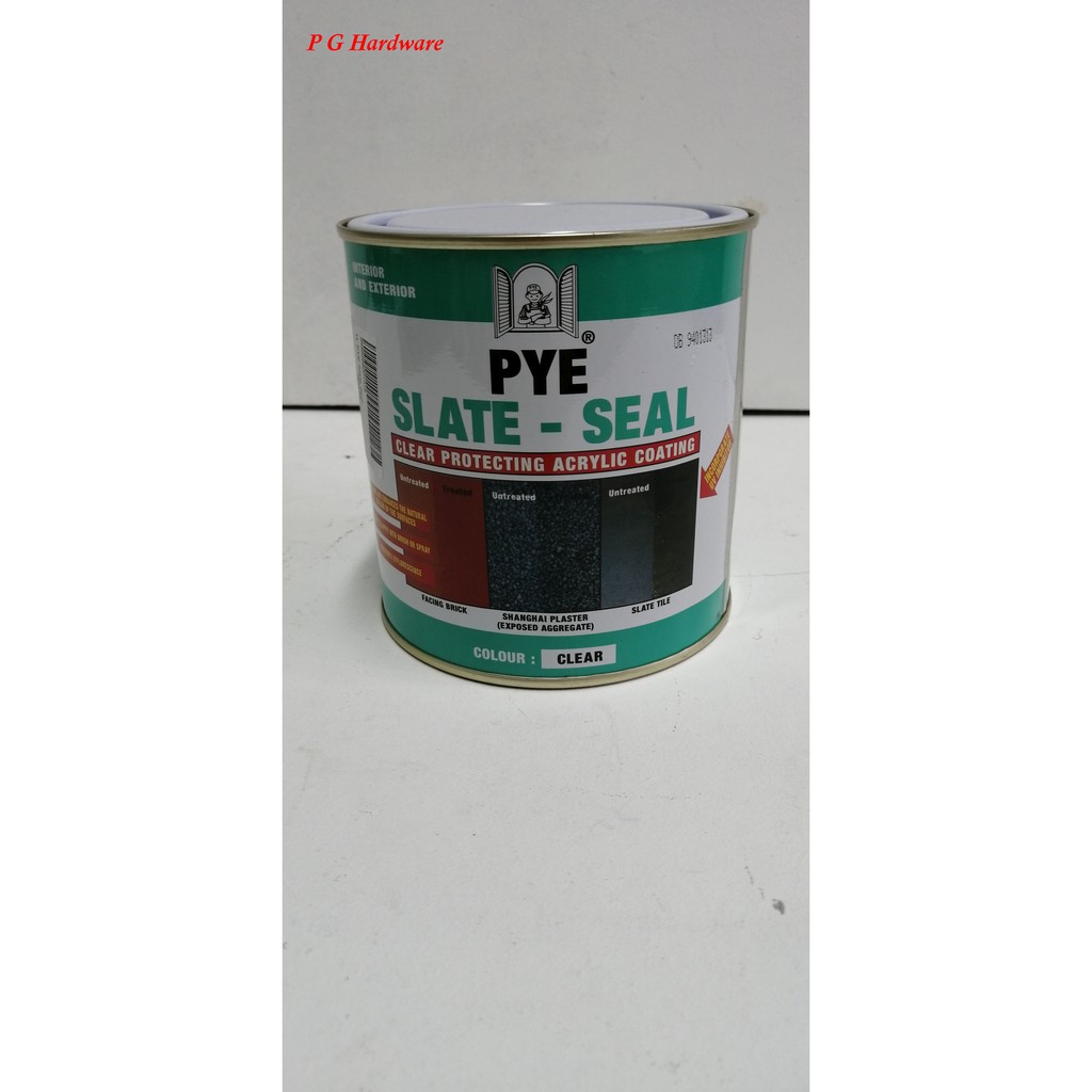 PYE Slate Seal Clear Protecting Acrylic Coating ( 1L/5L ) | Shopee Malaysia
