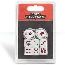 Kill Team Dice Set in Packs of 8 dices for various fractions (6 x 14 mm ...