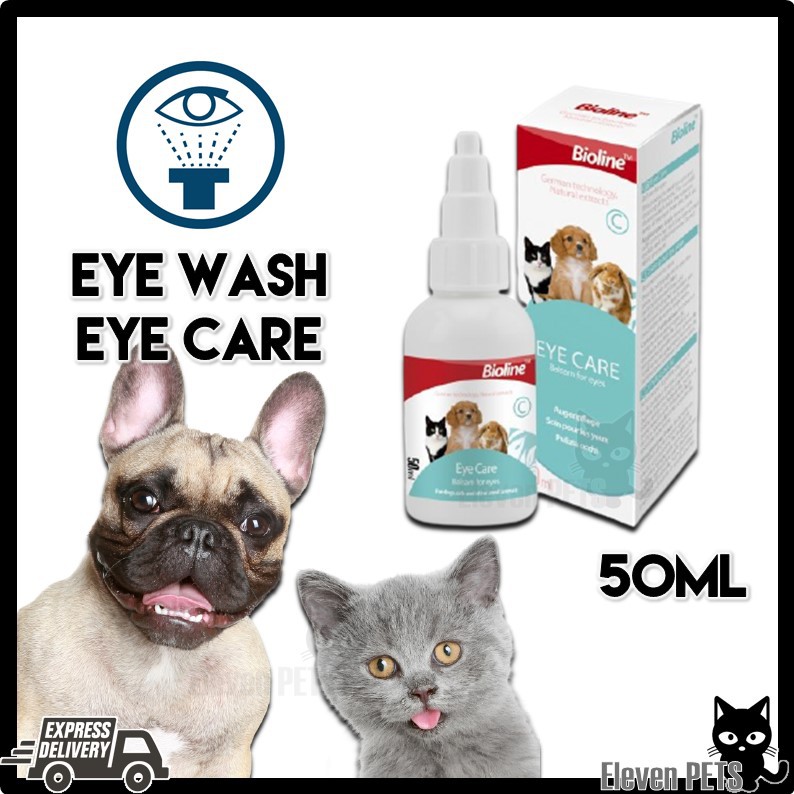 Bioline Eye Care / Eye Wash / Eye Drop For Pets 50ml - (Titis mata ...