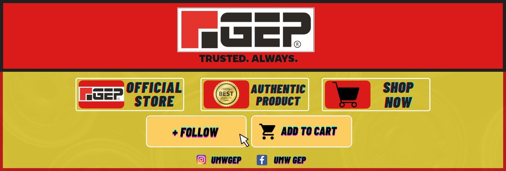 GEP Official Store Online, August 2022 | Shopee Malaysia
