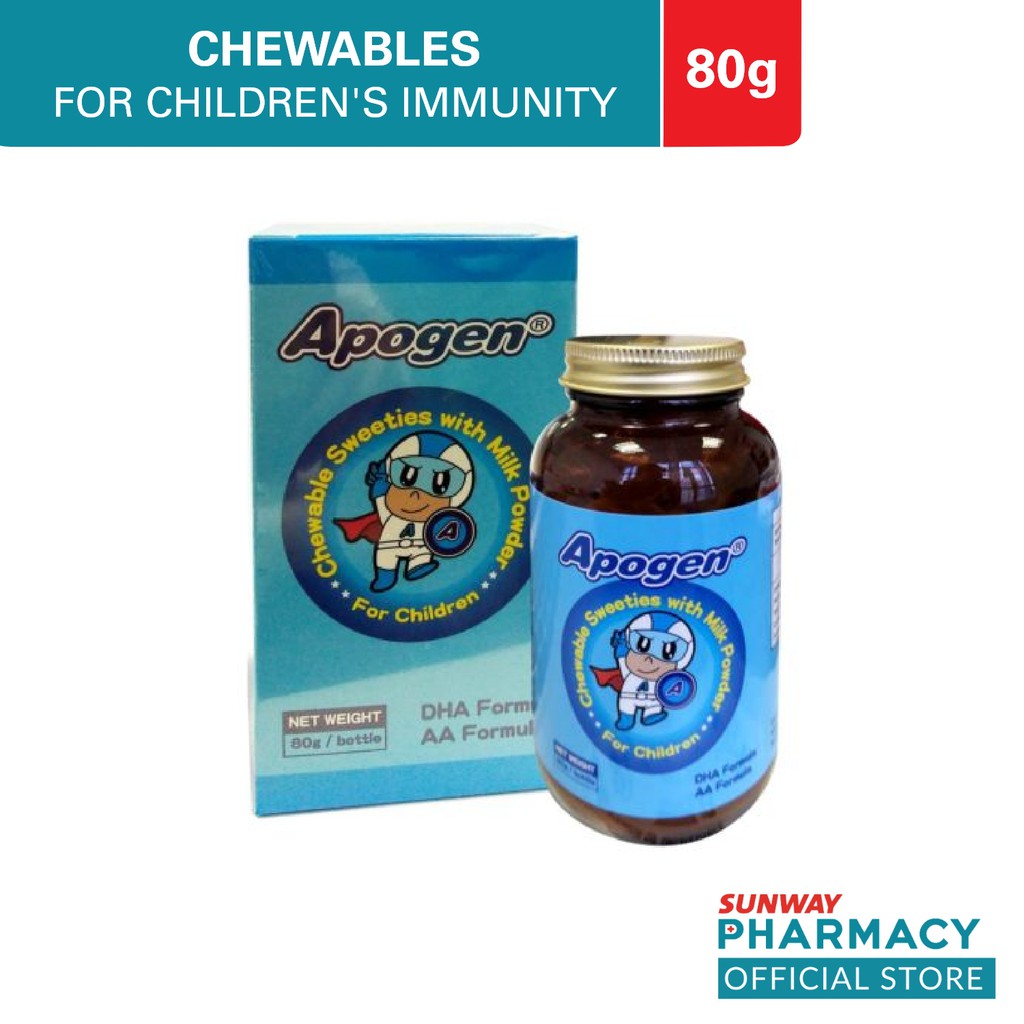 Apogen Children Chewables (80g) | Shopee Malaysia