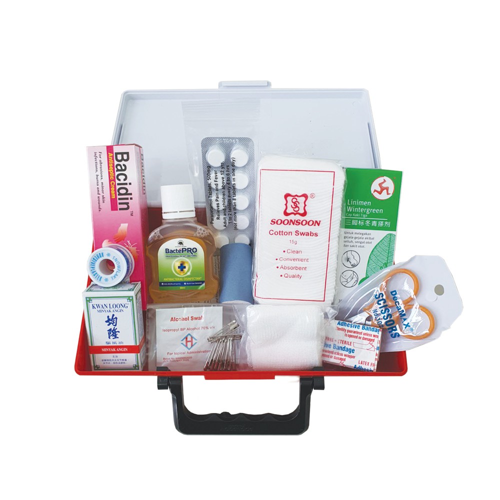 Grab Car 6 Seater First Aid Kit Medical Box Outdoor Activities Home ...