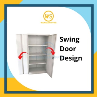 S118-Full Height Metal Cabinet With Loker Besi / Metal Cupboard ...