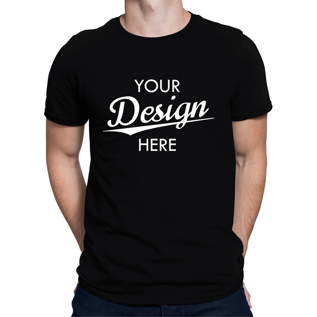 Custom T-Shirt Printing / Print Your Own Design | Shopee Malaysia
