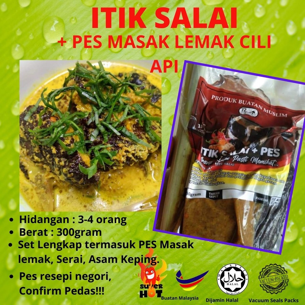 (Homemade) Itik Salai Masak Lemak Cili Api (Itik Salai + Pes Resepi ...