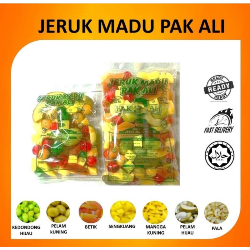 Jeruk Madu Pak Ali 100% Original dari PULAU PINANG (225G- Rm 6.00 ...