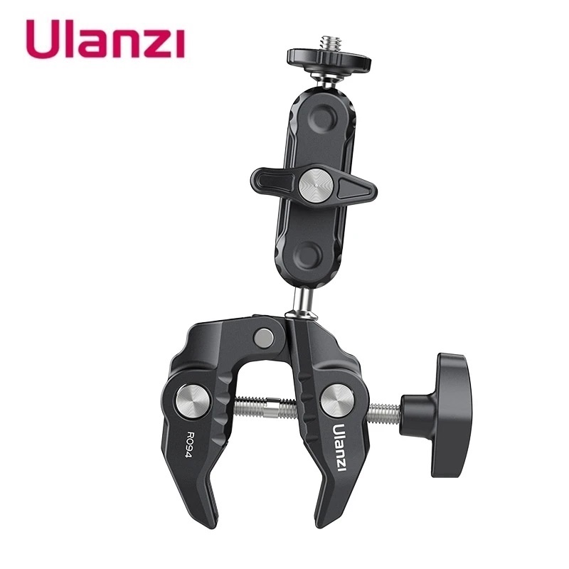 ULANZI R094 Super Clamp Magic Arm Bicycle Bike Motorcycle Handle Bar ...