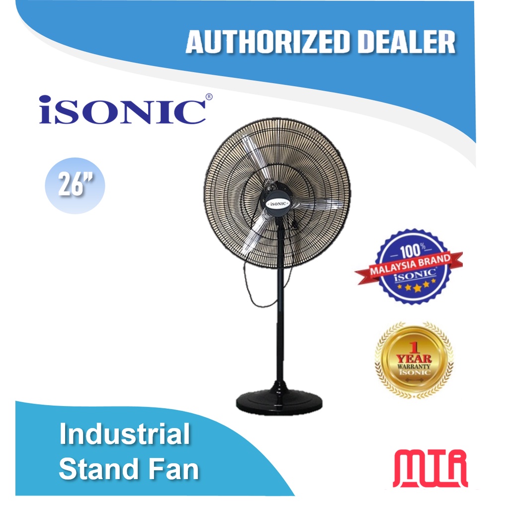 ISONIC 26" INDUSTRIAL Stand Fan IF-650/IF-651 20" INDUSTRIAL STAND FAN ...
