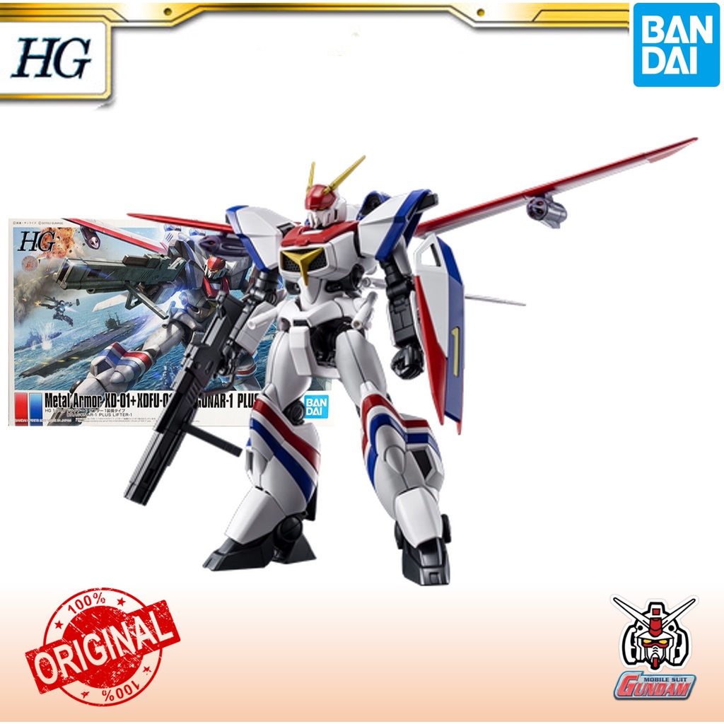 Bandai Gundam Metal Armor XD-01 + Dragonar-1 Plus Lifter-1 Dragonar ...