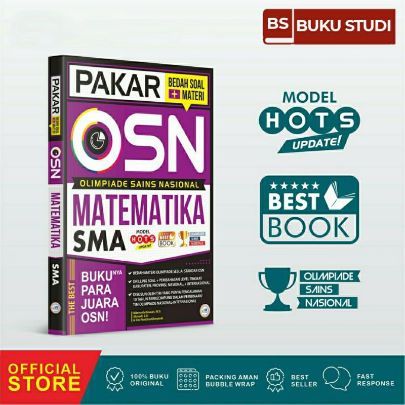 Book Pakar Olimpiade Science National Mathematics High School | Shopee ...
