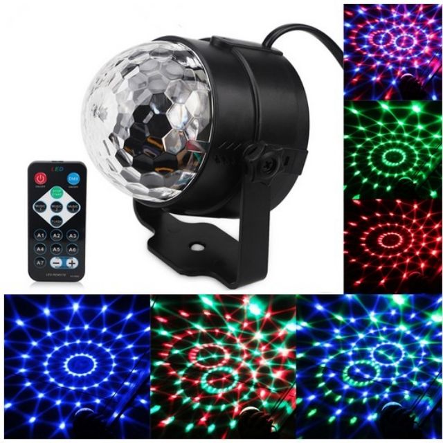 Mini Party Light LED RGB Pub Disco Party Effect Lamp With Remote ...