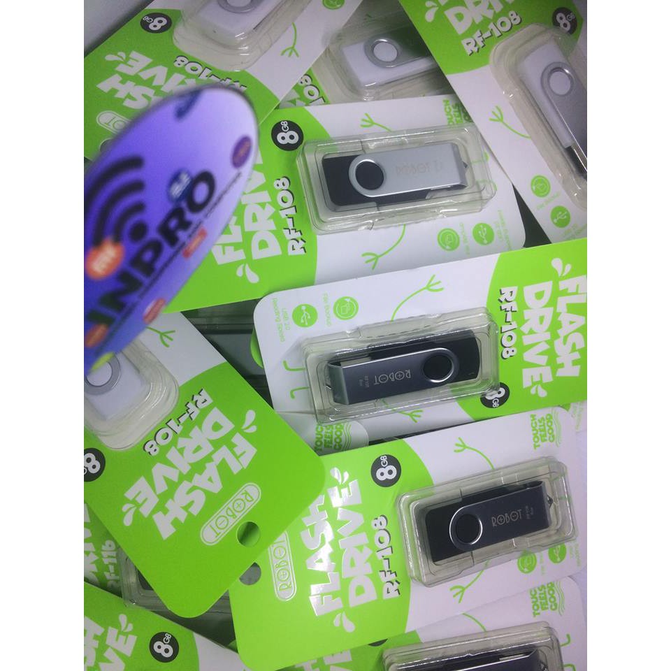Flashdisk ROBOT RF108 8G (ORIGINAL PACKAGE) | Shopee Malaysia