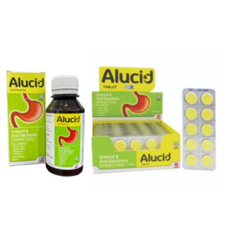 Alucid tablet 10'S/ Suspension 100ml (ubat gastrik / gastric/gas ...