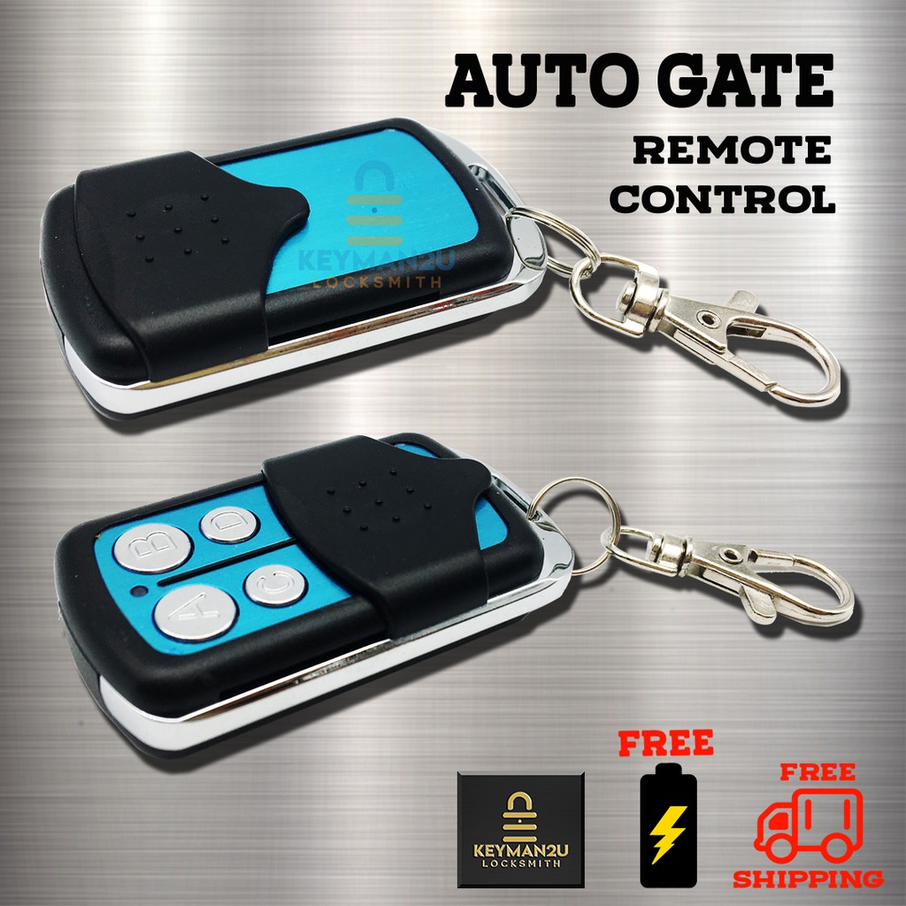 DIY Auto Gate 4 Button Remote Control 330mhz | Shopee Malaysia