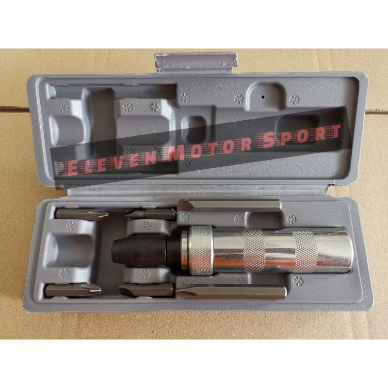 7PCS 6 Bits 1/2" Hand Impact Driver Spana Spanar Spanner Set | Shopee ...