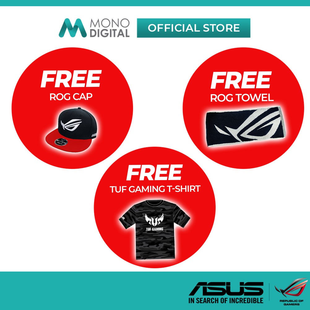 [Not For Sale] Asus ROG Exclusive Free Gifts | Shopee Malaysia