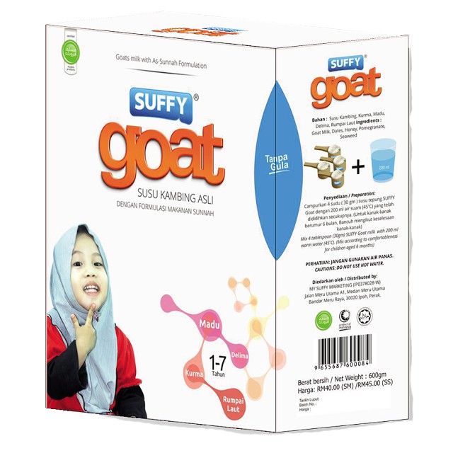 SUSU SUFFY GOAT ORIGINAL- (500 GM) | Shopee Malaysia
