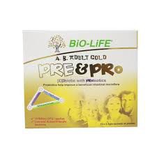 BIOLIFE AB ADULT GOLD PRE & PRO (PREBIOTIC WITH PROBIOTICS) 2X30 ...