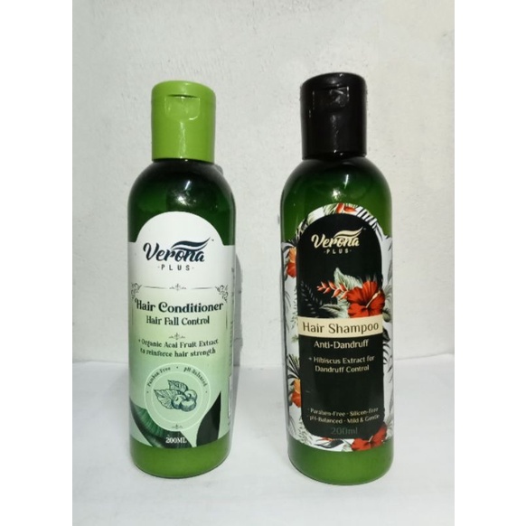Verona Plus Shampoo & Conditioner Set (200ml) | Shopee Malaysia
