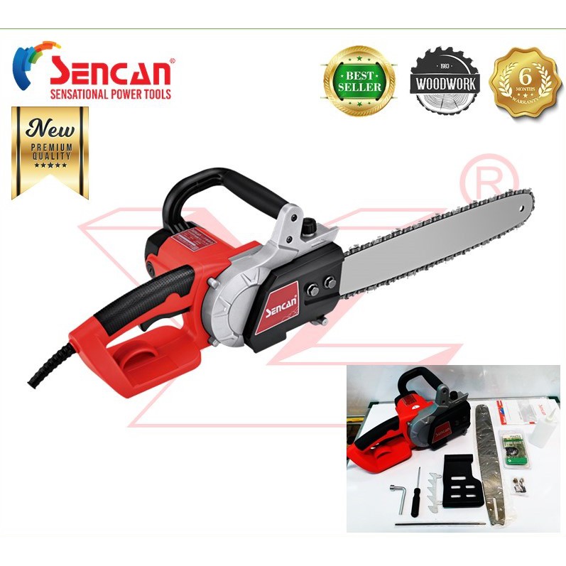 Sencan 16" Electric Chain Saw 2600W SC405 | Shopee Malaysia