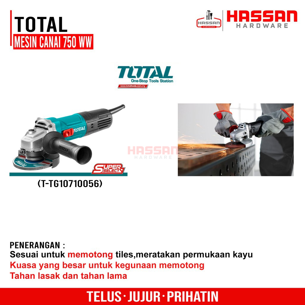 Mesin Canai 750WW TOTAL {{ ORIGINAL 100% }} | Shopee Malaysia