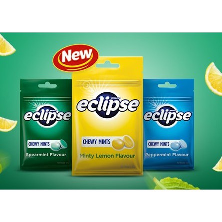 Eclipse Chewy Mints 45g ( Minty Lemon, Spearmint, Peppermint ...