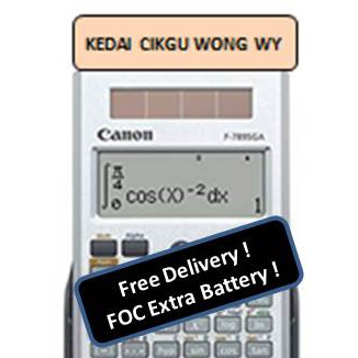 Scientific calculator Canon F-789SGA canon 789 sga | Shopee Malaysia