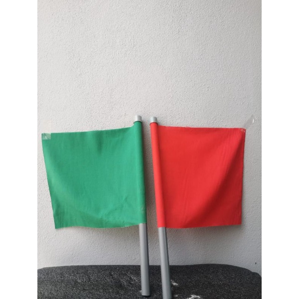 Safety Traffic Control Signal Flag Construction Flag (Green/Red ...