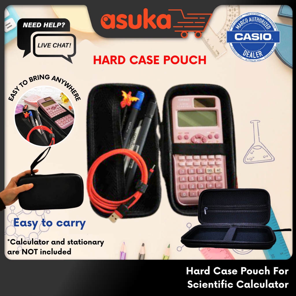 Scientific Calculator Hard Case Pouch Case Bag Protective | Shopee Malaysia