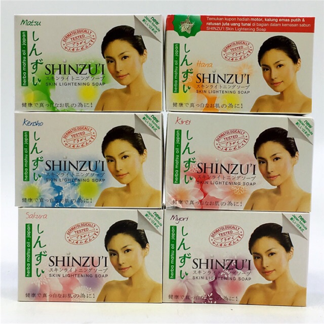 SHINZUI skin lightening soap 85 g | Shopee Malaysia