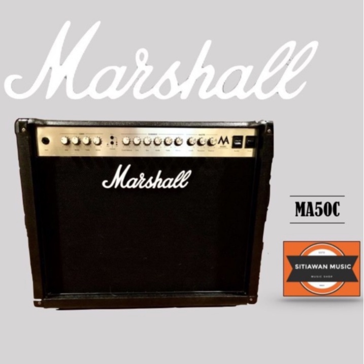 MARSHALL MA50C 50 WATT VALVE AMPLIFIER (MADE IN VIETNAM) (SHOWROOM ...