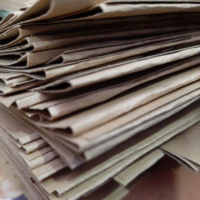 (100pcs/Packs) Brown Paper File / Kraft Paper File / Brown Minute File ...