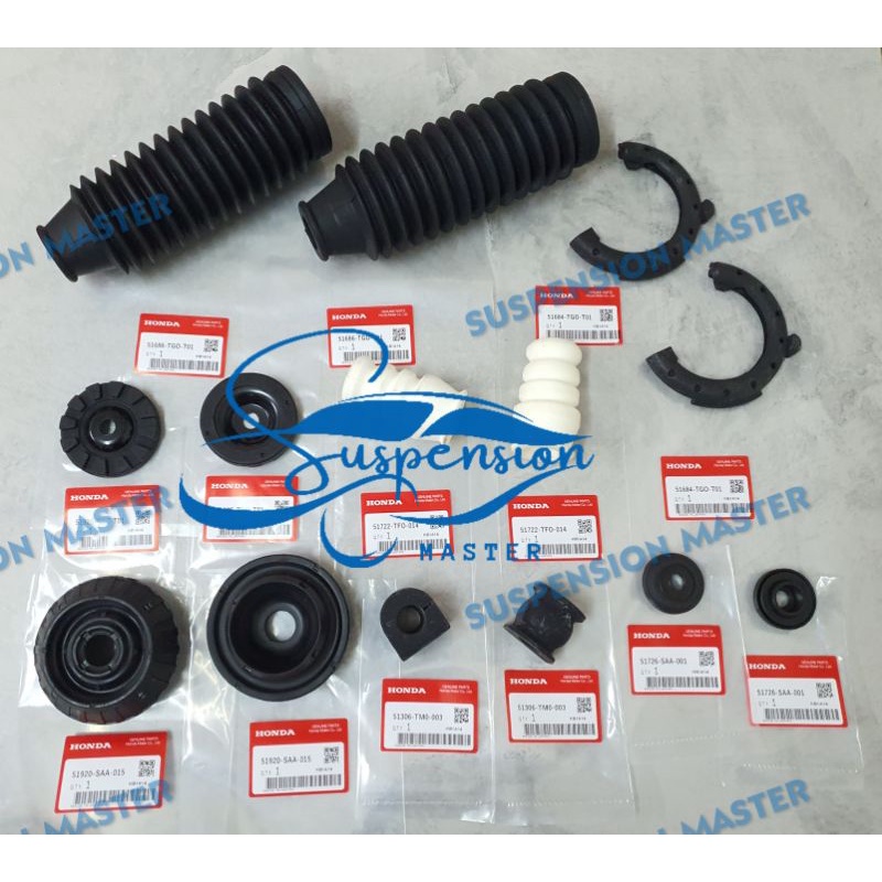 FRONT ABSORBER SET -HONDA CITY TMO/CITY T9A/JAZZ TGO/GK -14 IN 1 SET ...