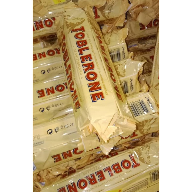 Bundle toblerone chocolate 50 gram per pack x 6 pack | Shopee Malaysia