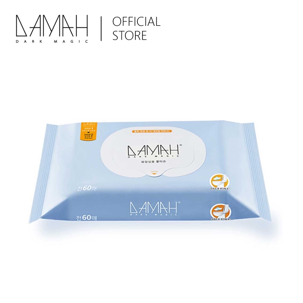 DAMAH Dark Magic Flushable Feminine Wipes (15/60's) | Shopee Malaysia