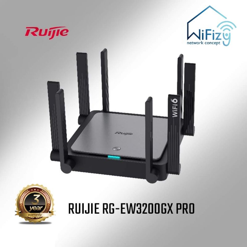 Ruijie Reyee RG-3200GX PRO WiFi 6 3200M Dual-Band Gigabit Mesh Router ...