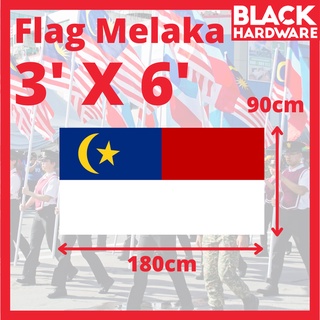 Black Hardware Bendera Malaysia Melaka Malacca Merdeka Country Flag ...