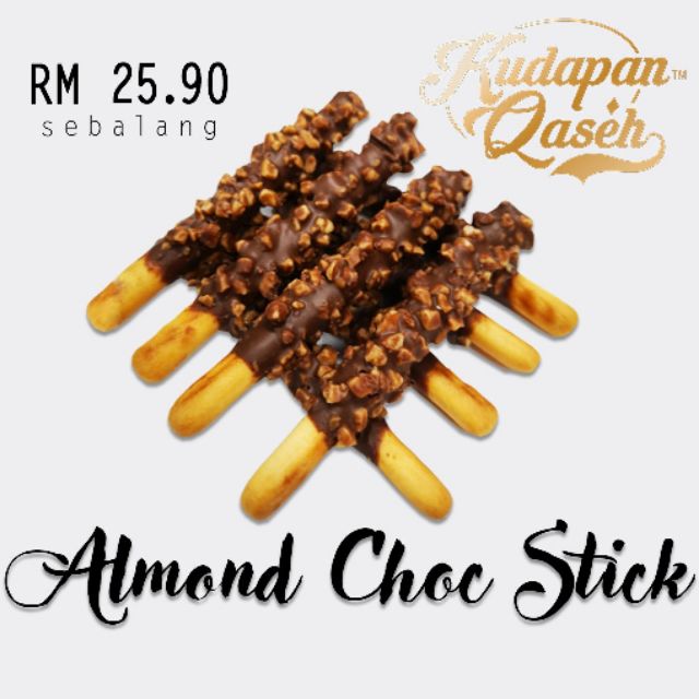 KUIH RAYA ALMOND CHOC STICK | Shopee Malaysia