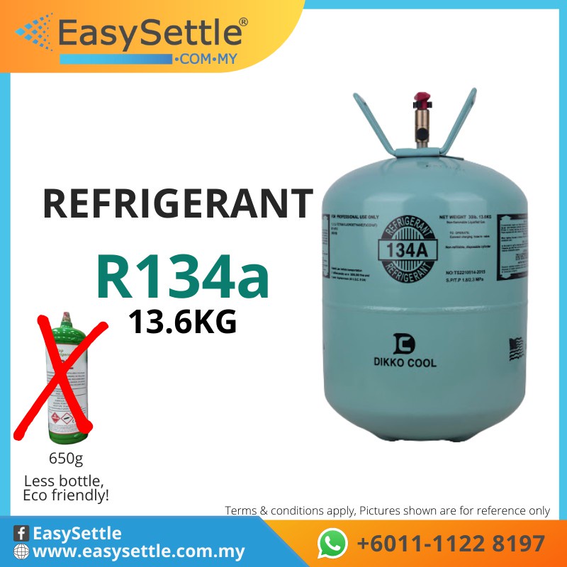 💯 original daikin/ standard r134a refrigerant gas r134a gas aircond ...
