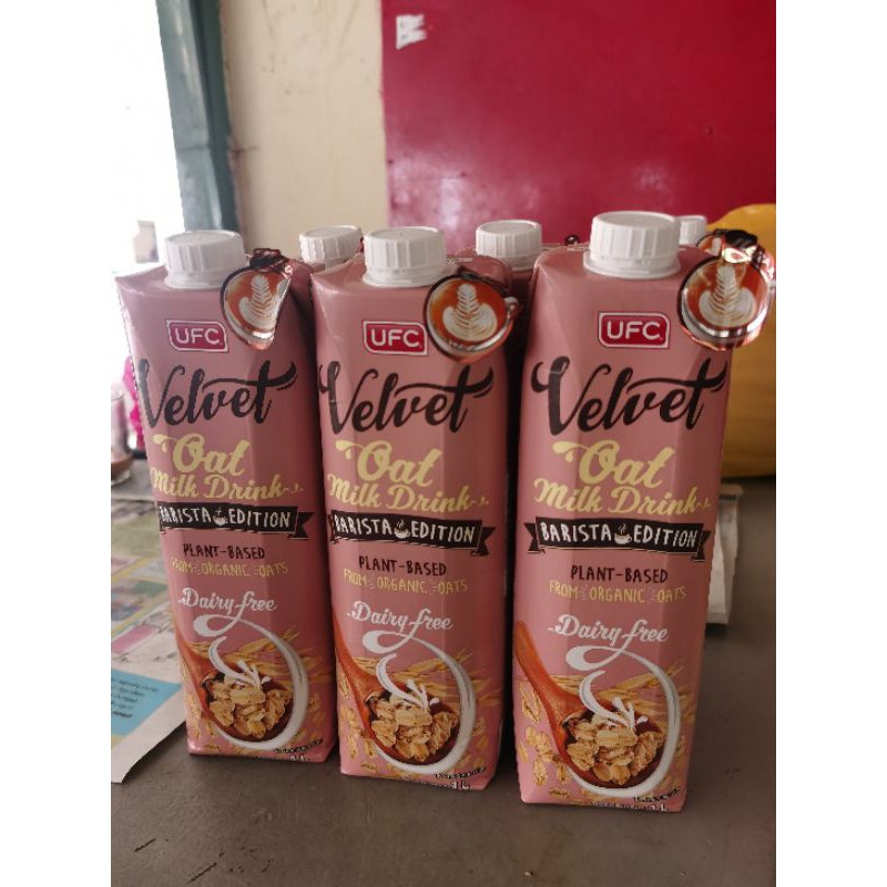 UFC Velvet Oat Milk Drink "1L" Barista Edition | Shopee Malaysia