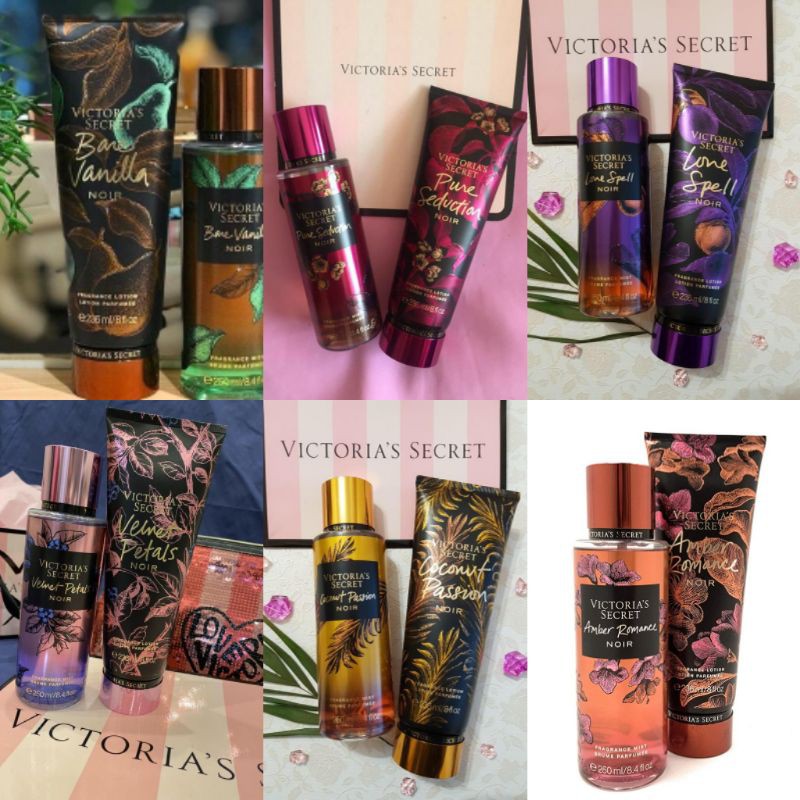 Original Victoria's Secret ( Set Edition Noir ) | Shopee Malaysia