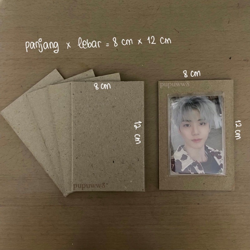 Yellow board packing photocard | Shopee Malaysia