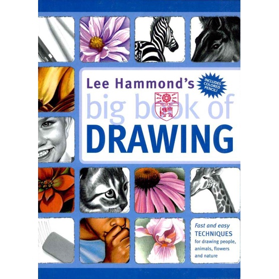Lee Hammonds - Big book of drawing | Shopee Malaysia