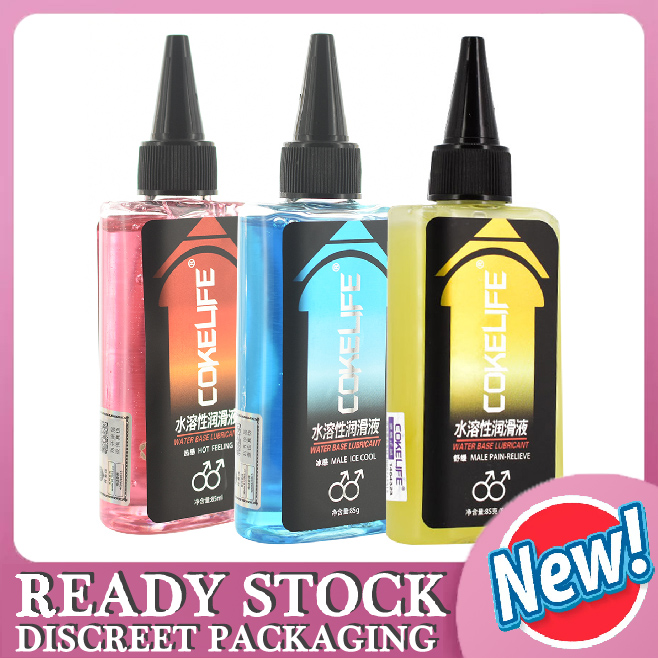 Cokelife 85ml Anal Analgesic Sex Lubricant Water Base Ice Hot Lube And